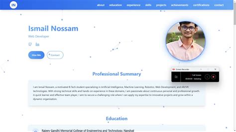 ismail nossam on linkedin portfolio projects ai machinelearning