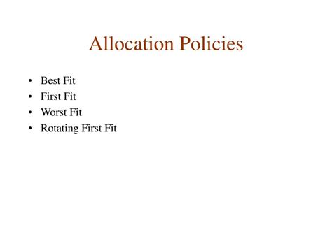 Ppt Dynamic Partition Allocation Powerpoint Presentation Free