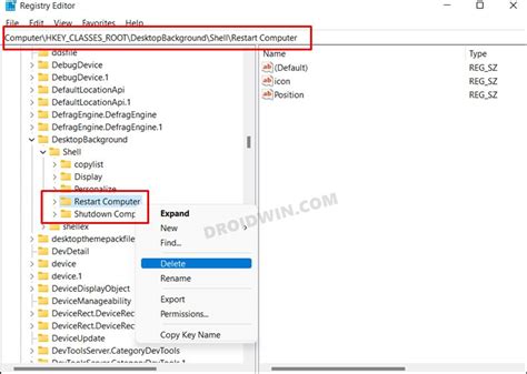 Add Power Menu To Windows 11 Right Click Context Menu Droidwin Droidwin