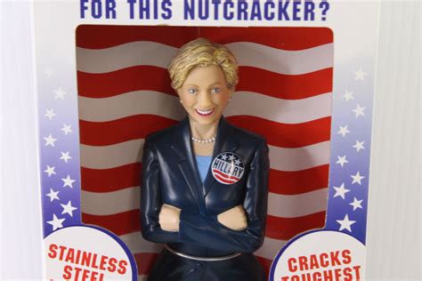 Hillary Clinton Nutcracker Nib Bodnarus Auctioneering