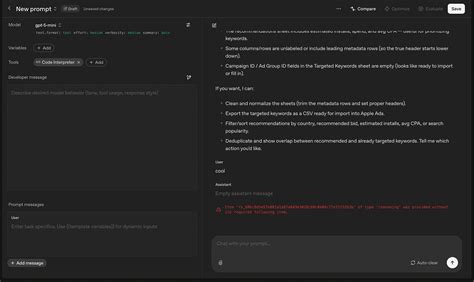 Reasoning Models Fails To Work With Code Interpreter Tool Even In