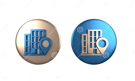 colorful map pointer with house icon isolated on white background home