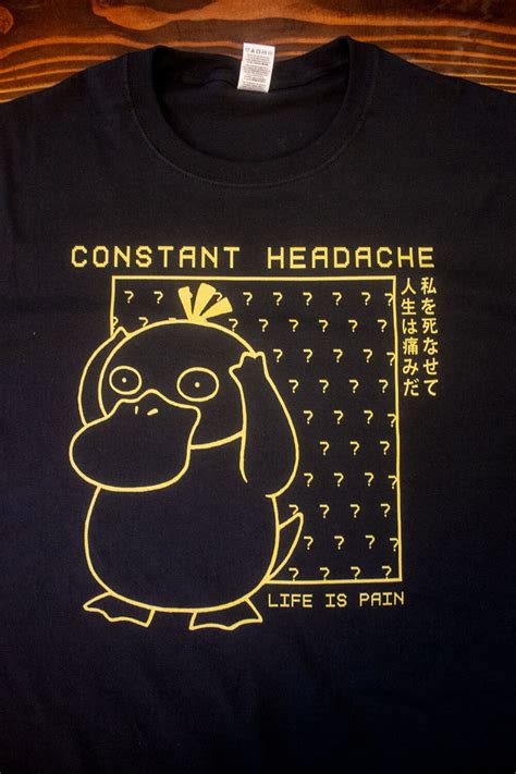 Psyduck Constant Headache Etsy