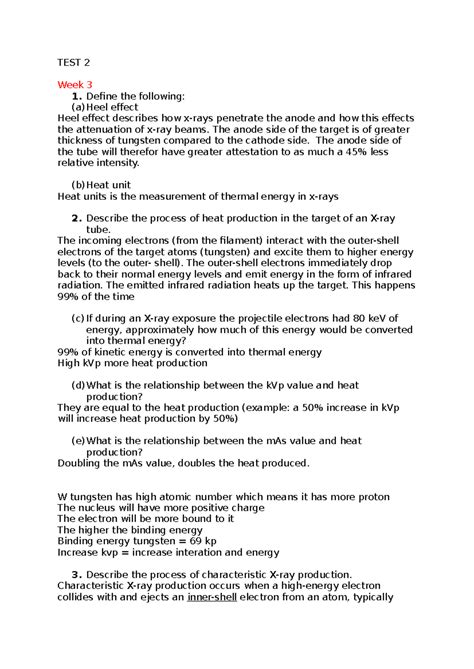 Test 2 Test 2 Topics 3 4 Multiple Choice Practise Questions Test