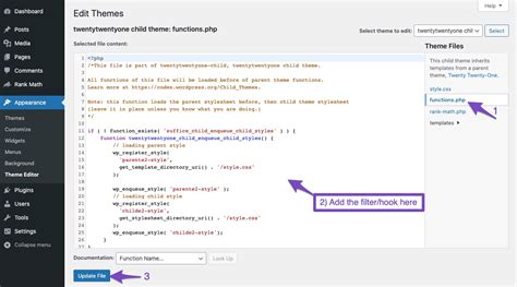 How To Add A Filterhook To Your Website Rank Math