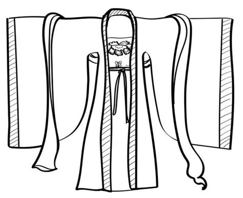 传统服饰简笔画图片大全打印版简单（高清17张） 简笔画图片大全