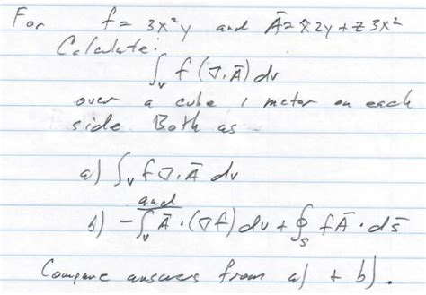 Solved Vector Calculus Hello I Am Struggling To Understand Chegg Com