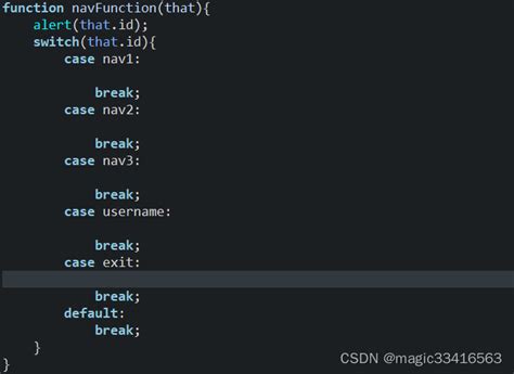 Html导航栏自动生成代码介绍html导航代码 Csdn博客