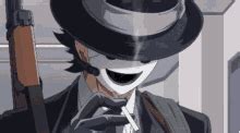 White Feather Mask High Rise Invasion  White Feather High Rise