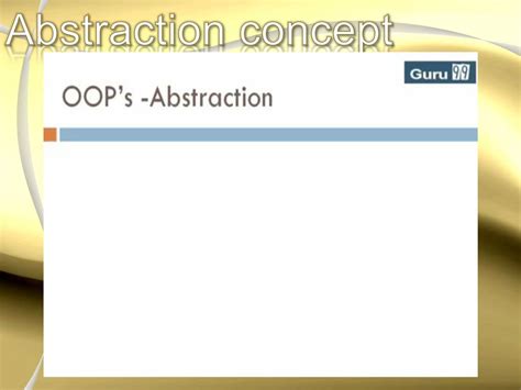 Object Oriented Programming Concepts Ppt Download