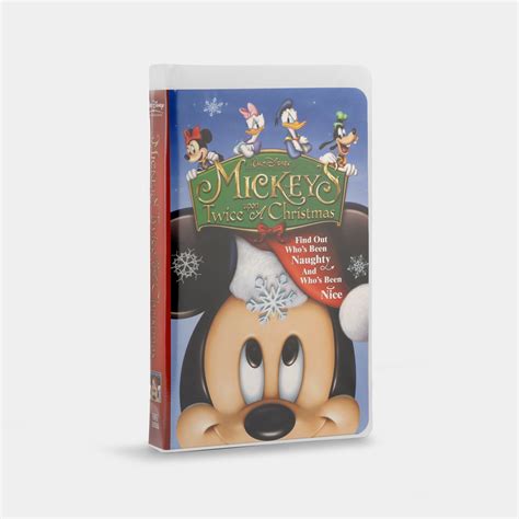 Mickeys Twice Upon A Christmas Vhs Tape