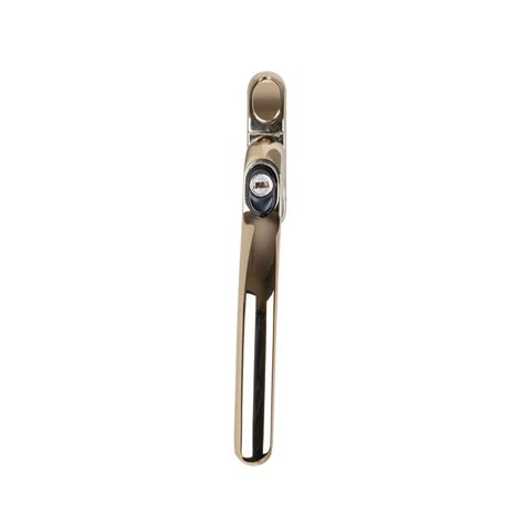 Timber Series Connoisseur MK2 Inline Locking Espag Window Handle Polished Gold Non Handed