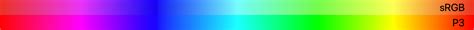 wide gamut color in css with display p3 webkit