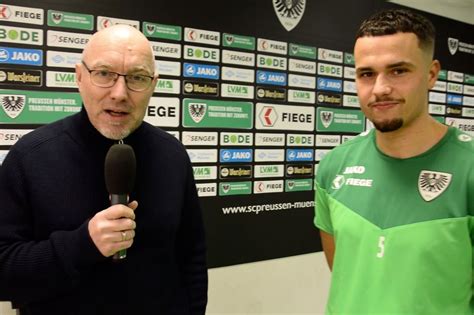 Preußen Münster Offensivkraft Yassine Bouchama Im Video Interview