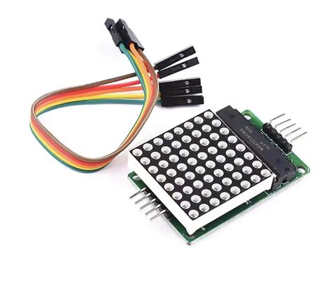 Arduino程序设计（十）8×8 共阴极led点阵显示（max7219）arduino Max7219 Csdn博客