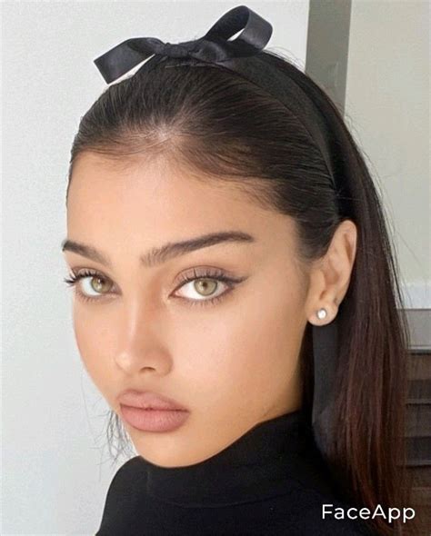cindy kimberly faceapp Inspiração maquiagem Truques de beleza Ideias de maquiagem