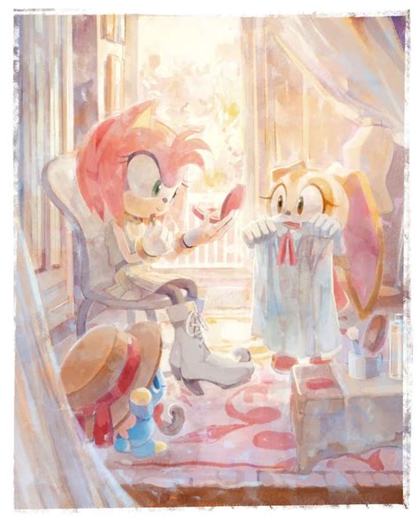 Pin By Paula On Amygirls Sonic And Amy Sonic Fan Art Amy The Hedgehog