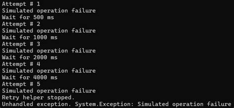 Understanding The Retry Pattern