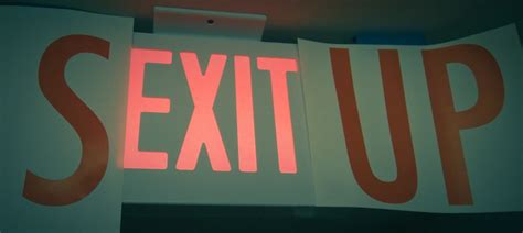 SEXITUP Exit Sign