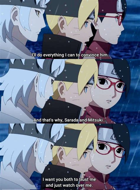 Boruto Is Lucky To Have Sarada And Mitsuki By His Side Boruto