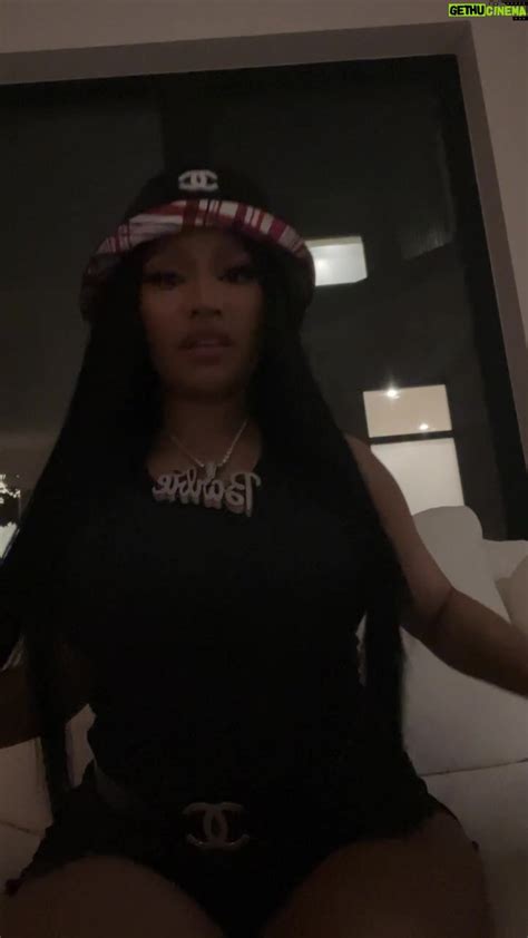Nicki Minaj Instagram Thong