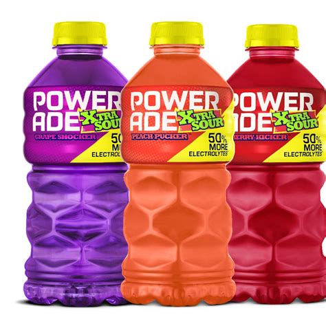 New Powerade Flavors Take Sour To The Extreme