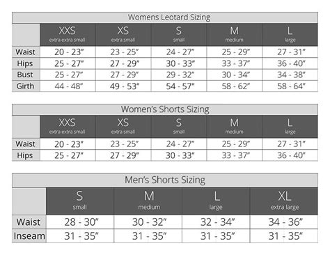 SIZE CHART Jodressmaker