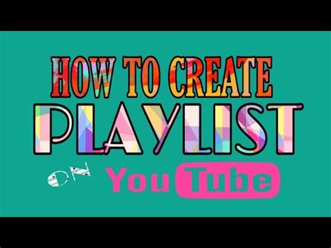 HOW TO CREATE PLAYLIST ON YOUTUBE YouTube
