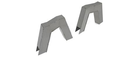 Hecasa C Notch Frame Compatible With 1963 1972 Chevy Chevrolet C10 Set Of 2 Steel