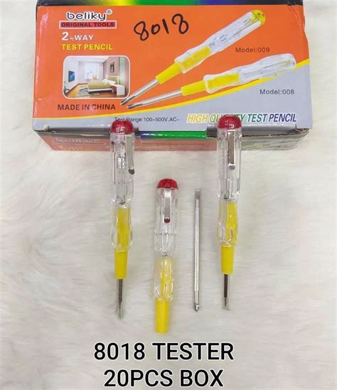 Tester 8018 Pack Of 20 Pieces Box At ₹ 875 Electronic Testers In Mumbai Id 2855452760088