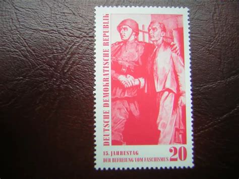 Briefmarke Ddr 1960 15 Jahrestag Der Befreiung Vom Faschismus 20 Pf Nr 764 Eur 1 00 Picclick De