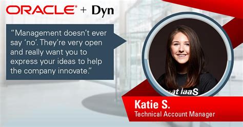 oracle on linkedin oracle dyn is hiring read katie s story and learn