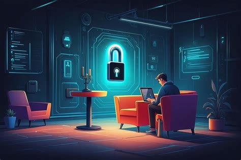 My Password Concept Illustration Premium Ai Generated Image