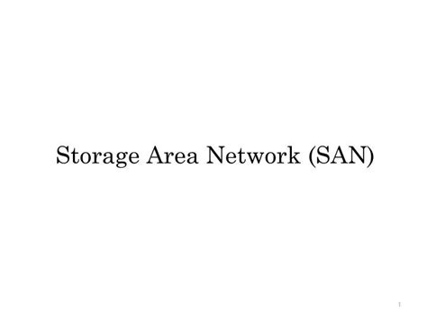 Ppt Storage Area Network San Powerpoint Presentation Free Download Id 6738743