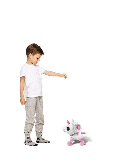 Lexibook Power Unicorn Mini Unicorn Robot With Light And Sound Effects Hand Clap Command