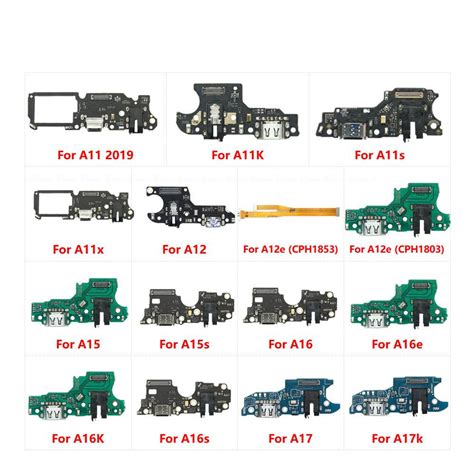 USB Charging Charger Dock Port Board Flex Cable For OPPO A11 A11K A11s A11x A12 A12e A15 A15s