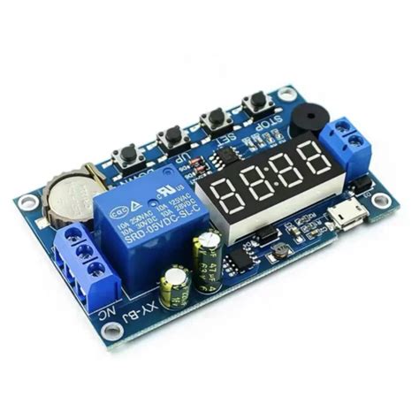 XY BJ Real Time Timing Delay Timer Relay Module DC5 60V Switch Control Board Module Clock Png