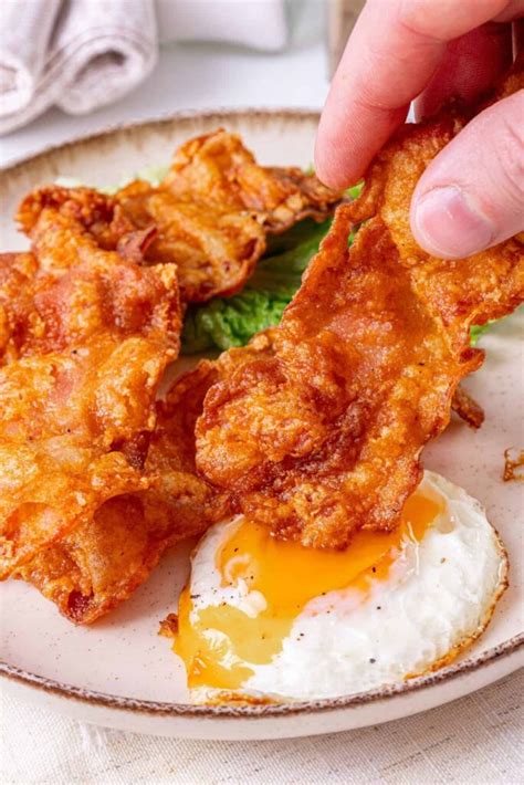 Deep Fried Bacon Baked Bree