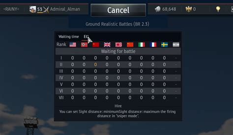 Operation Timed Out Rwarthunder