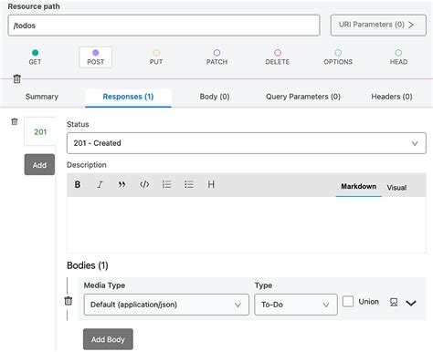 How To Use Mulesofts Visual Api Designer To Create A To Do Api