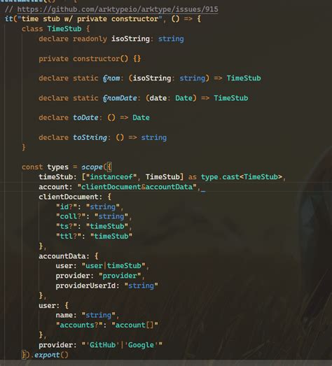 How To Include An External Class Into An Arktype Type Arktype