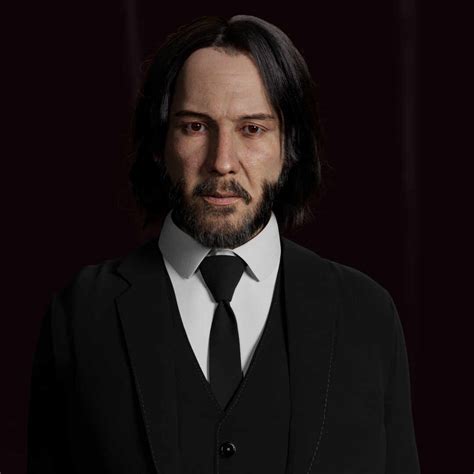 Keanu John Wick Zbrushcentral
