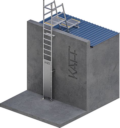 Vertical Line Access Ladders Katt Safety