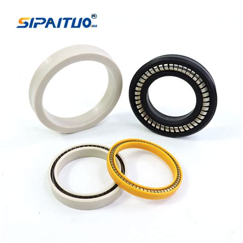 Ptfeuhmwpepeek Variseal Spring Loaded Energized Piston Rod Seal