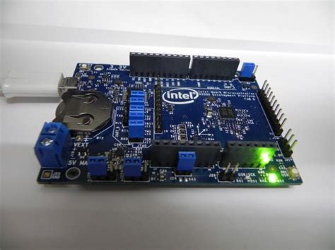 Blink Led Test On Intel Quark D2000 Development Board