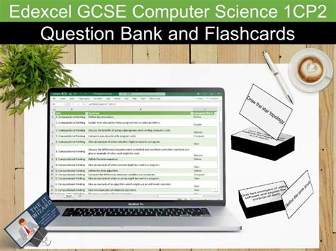 Edexcel Gcse Computer Science 1cp2 Practice Revision Question Bank And Flashcards Teaching