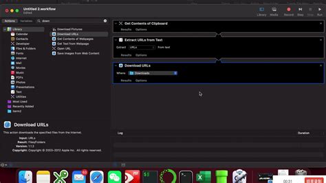 How To Create An Automator Workflow For Downloading Images On Macos Youtube