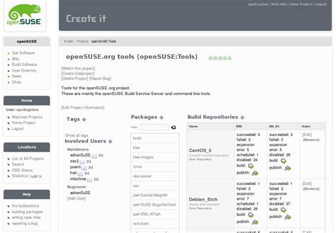 portal build service — opensuse wiki