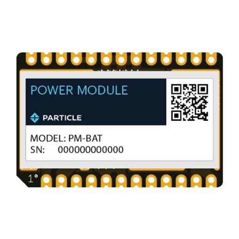 Particle Power Module Battery Variant With Headers [1] Particle Store