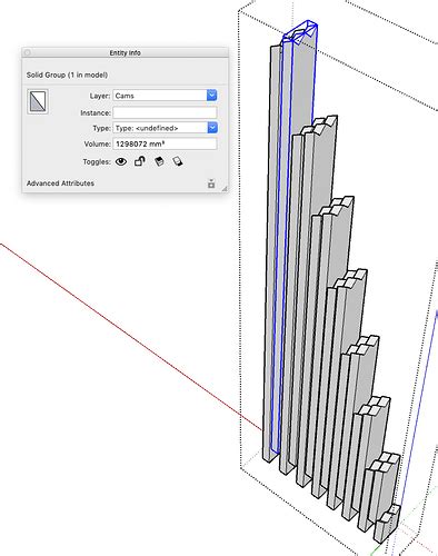 Help I Don T Know How To Calculate The Total Volume Of My Model SketchUp SketchUp Community